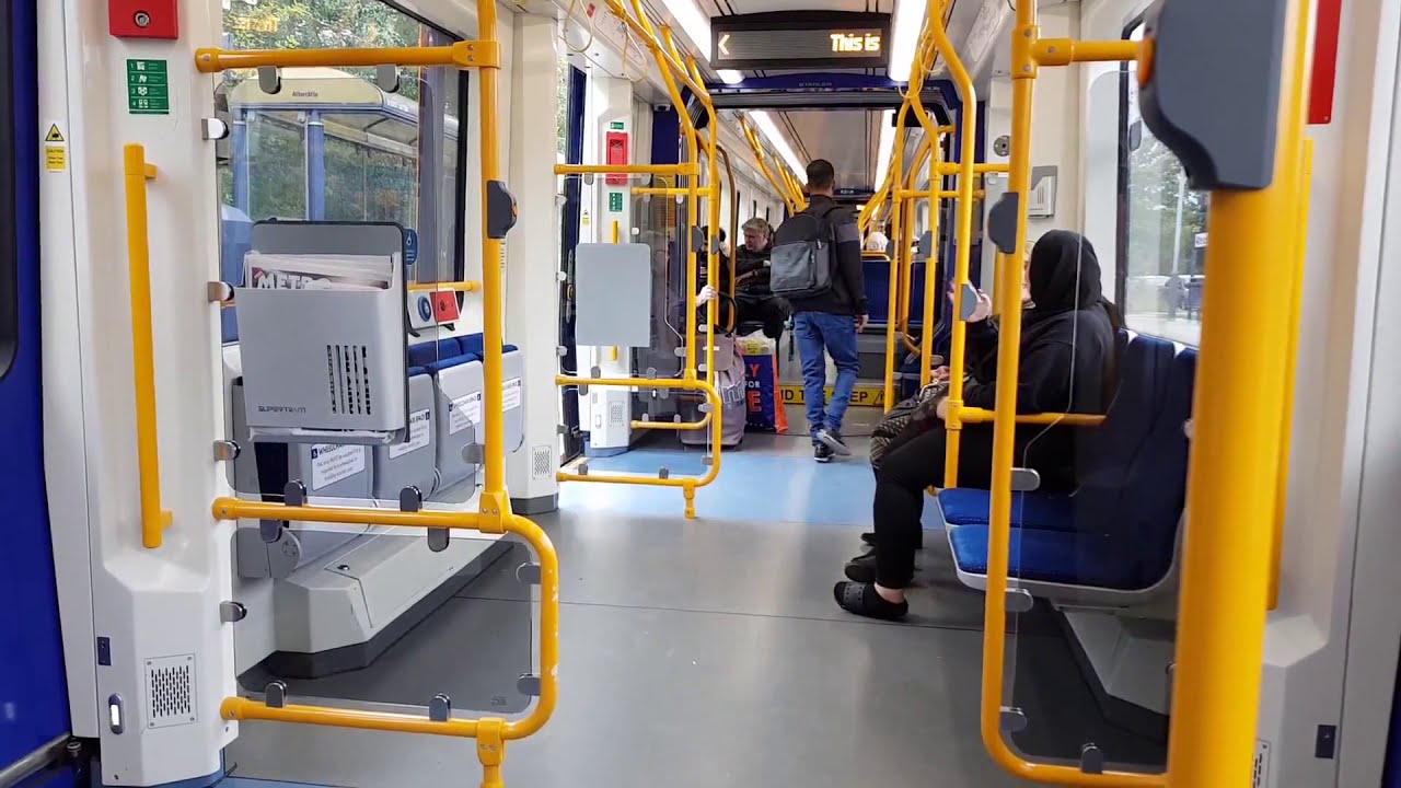 Stagecoach Sheffield Supertram TramTrain 399203 Ride - YouTube