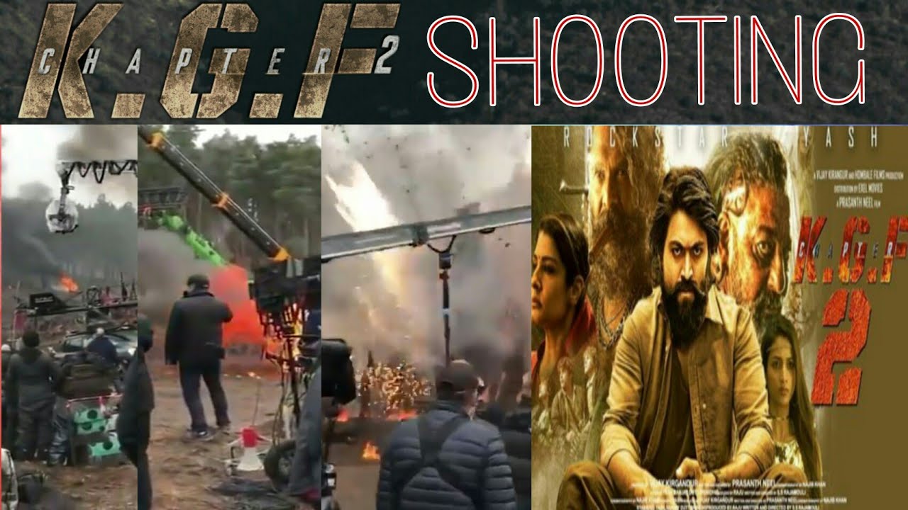 K.G.F: Chapter 2 Shooting | Real Shooting KGF Chapter 2 | kgf chapter 2 ...