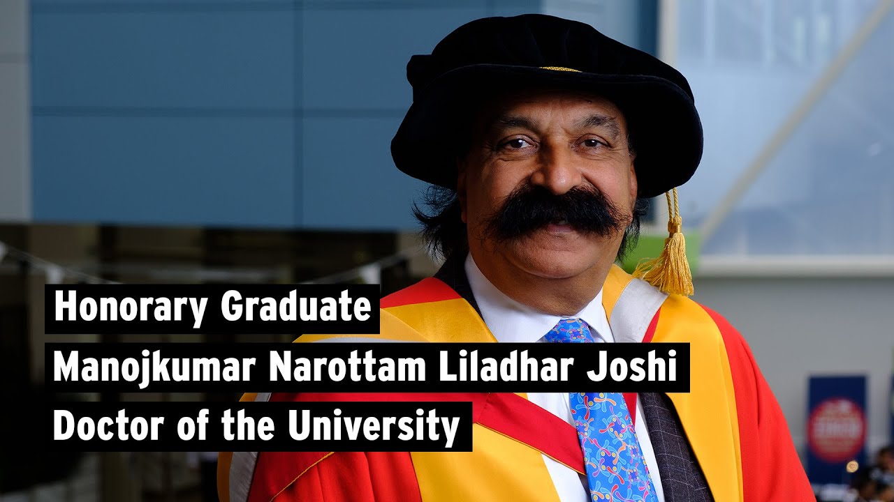Honorary Graduate | Manojkumar Narottam Liladhar Joshi - Doctor of the ...