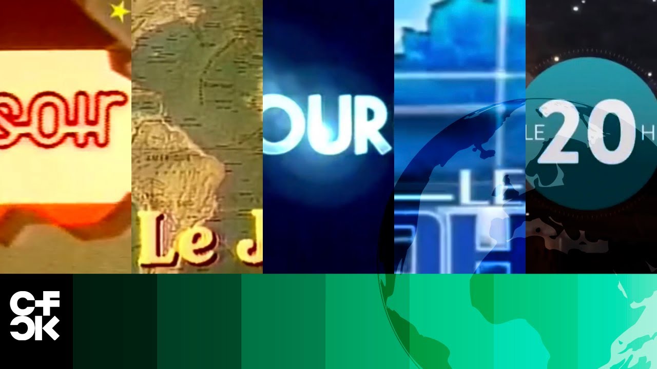 RTB Le Journal Intros History since 1970s - YouTube