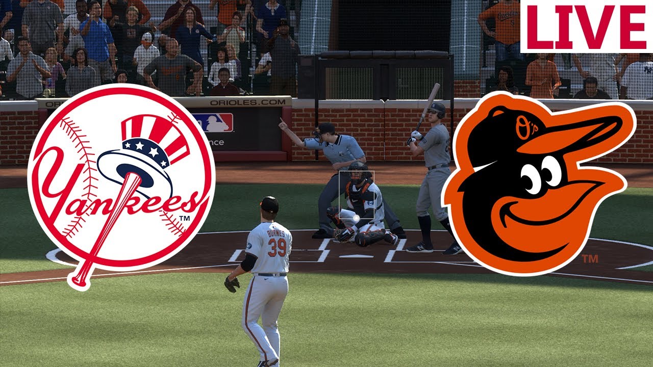 🔴LIVE MLB🔴 New York Yankees vs Baltimore Orioles/ July 12/ MLB En vivo/MLB THE SHOW 2024 - YouTube