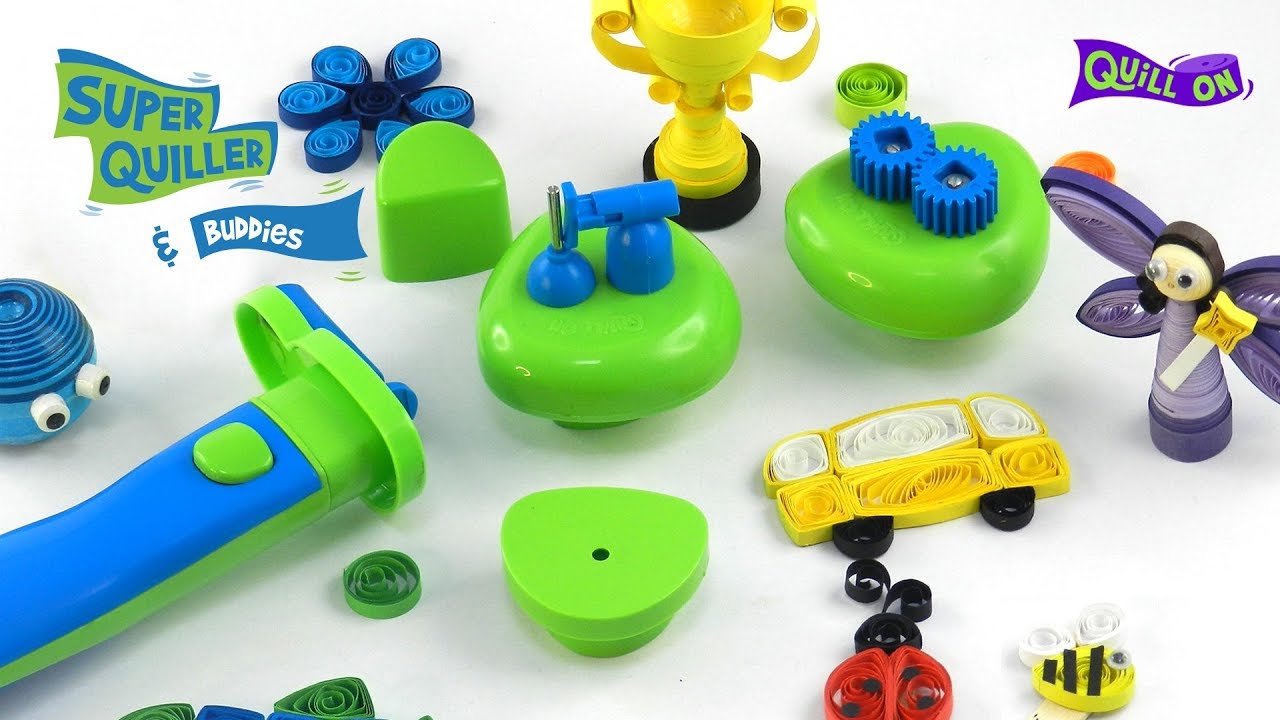 Super Quiller - Automatic Quilling Tool - YouTube