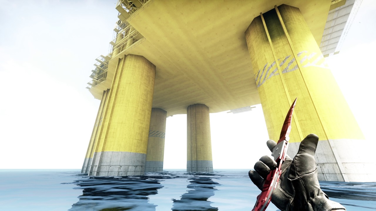 CSGO Falchion Knife 6000 FPS Showcase - YouTube