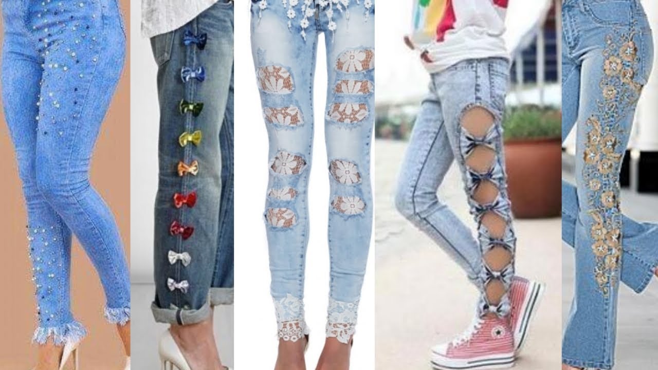 most trending girls jeans pants/ top & stylish jeans/ girls jeans pants ...