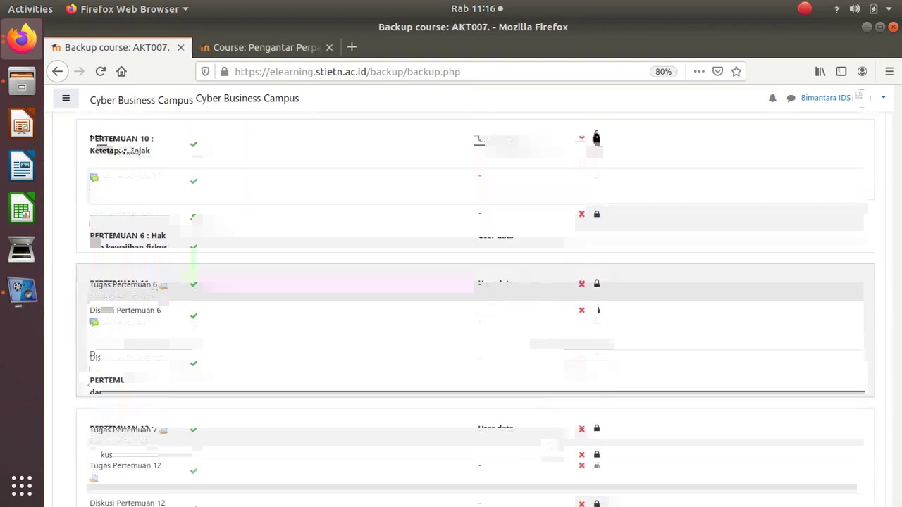 Tutorial Moodle - Cara Backup dan Restore Data di moodle - YouTube
