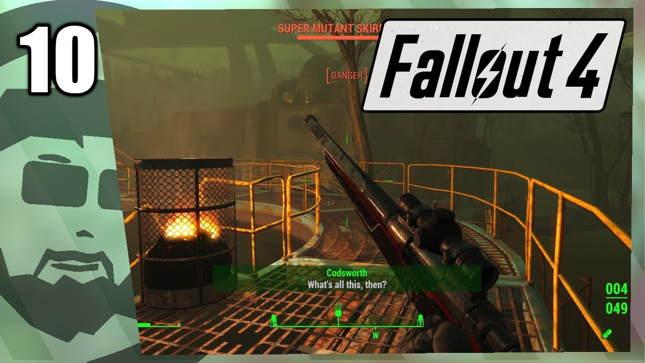 Super mutant revenge at Weston Water Treatment | Fallout 4 | Part 10 ...