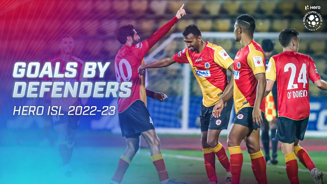 Goals Scored by Defenders | Hero ISL 2022-23 - YouTube