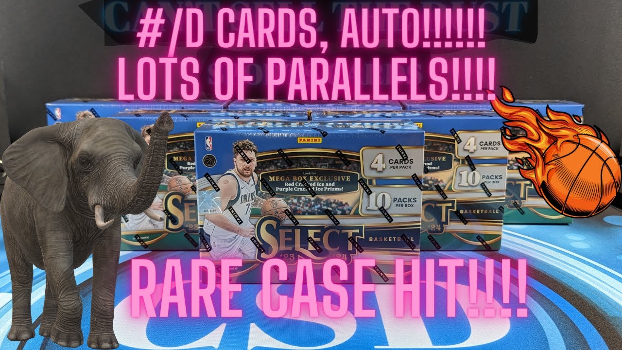 2023-24 SELECT BASKETBALL MEGA BOX REVIEW TARGET EXCLUSIVE. RARE CASE ...