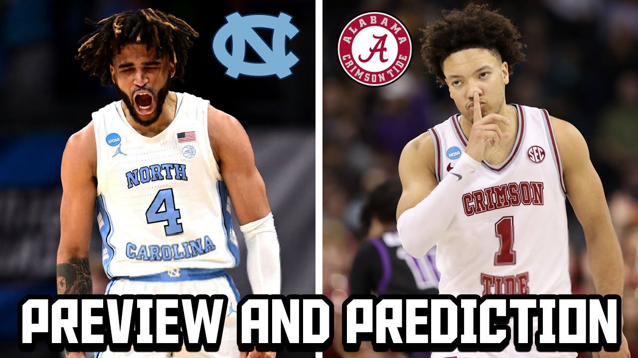 UNC vs Alabama Preview and Prediction | 2024 NCAA Tournament Sweet 16 ...