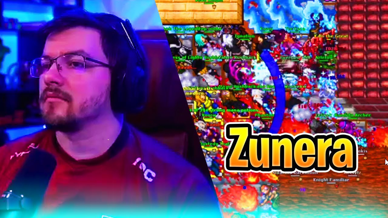 Rubini participa de combate intenso Zunera - Tibia #GameLab - YouTube