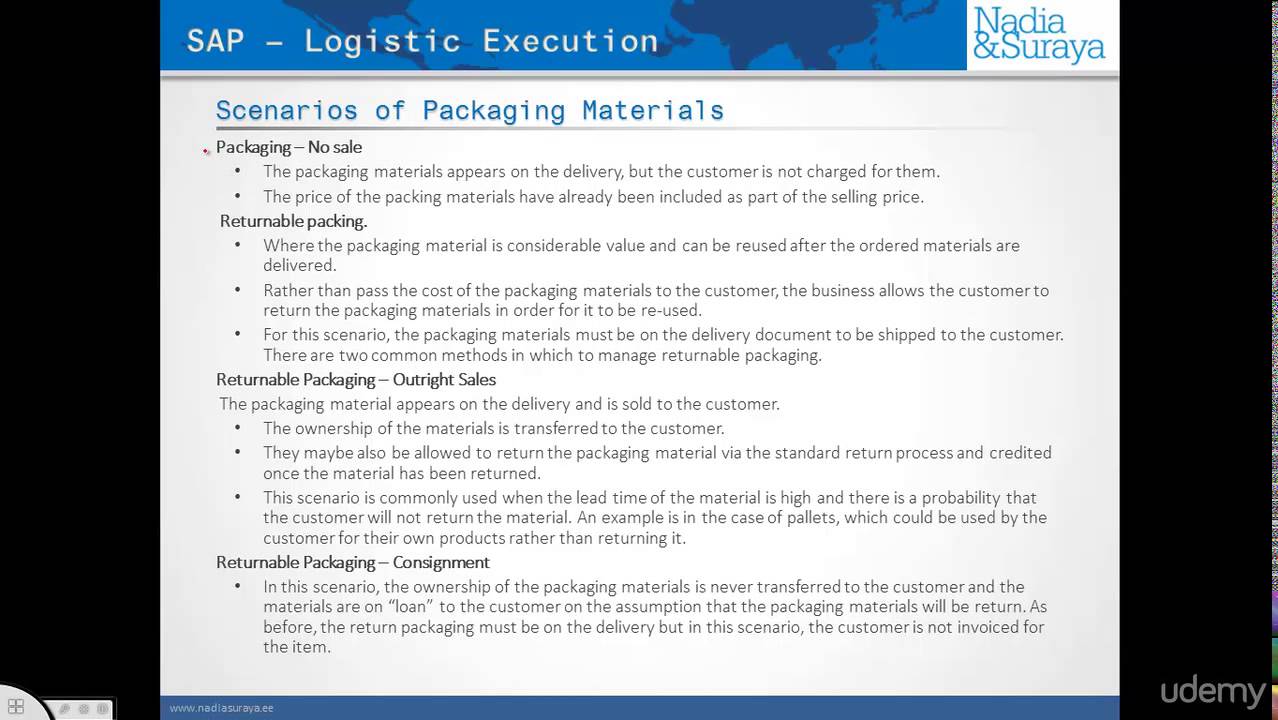 015 Picking and Packing-Introduction to SAP Handling Unit Management ...