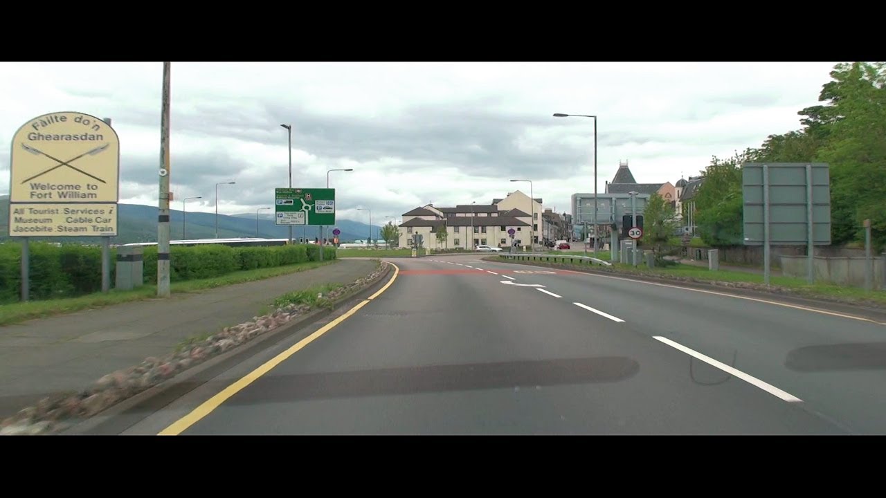 Fort William to Whitebridge - Scotland UK - YouTube