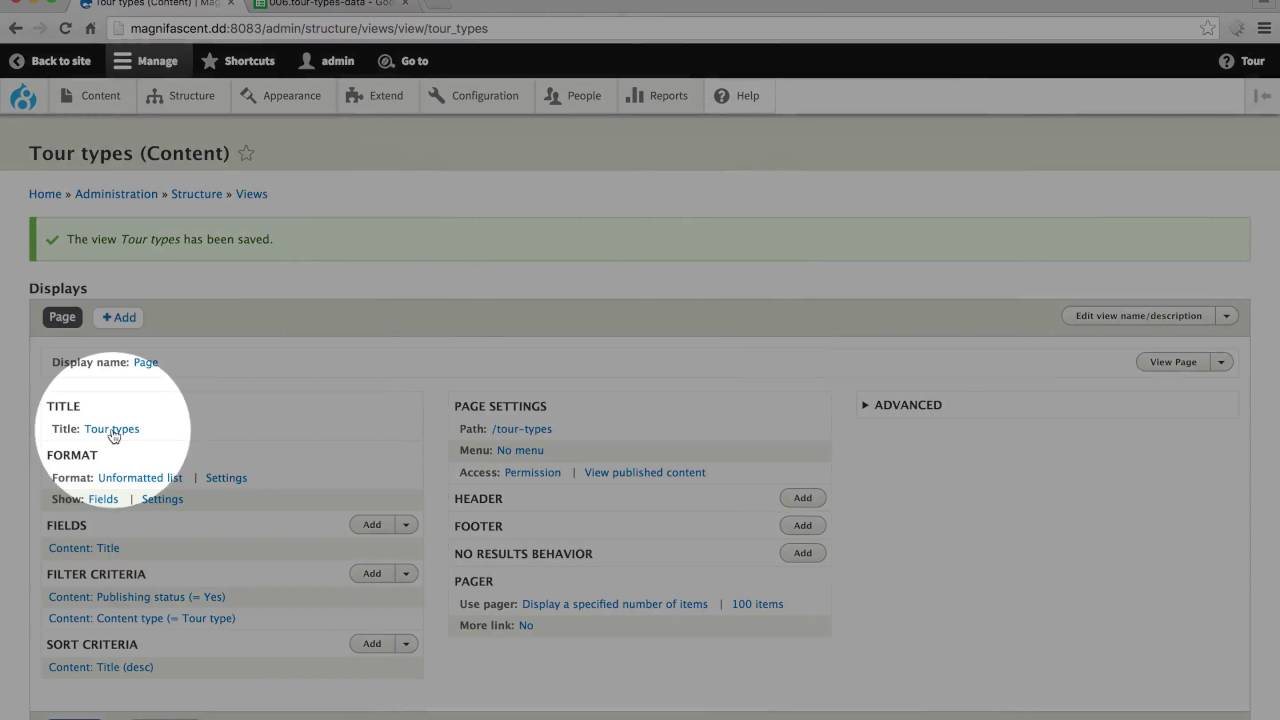 43. How to add a view, and what settings the Views wizard affects - YouTube
