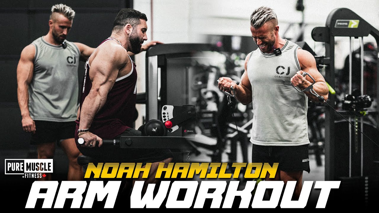 BICEP & TRICEP Workout with Noah Hamilton (Crazy Arm Pump) - YouTube