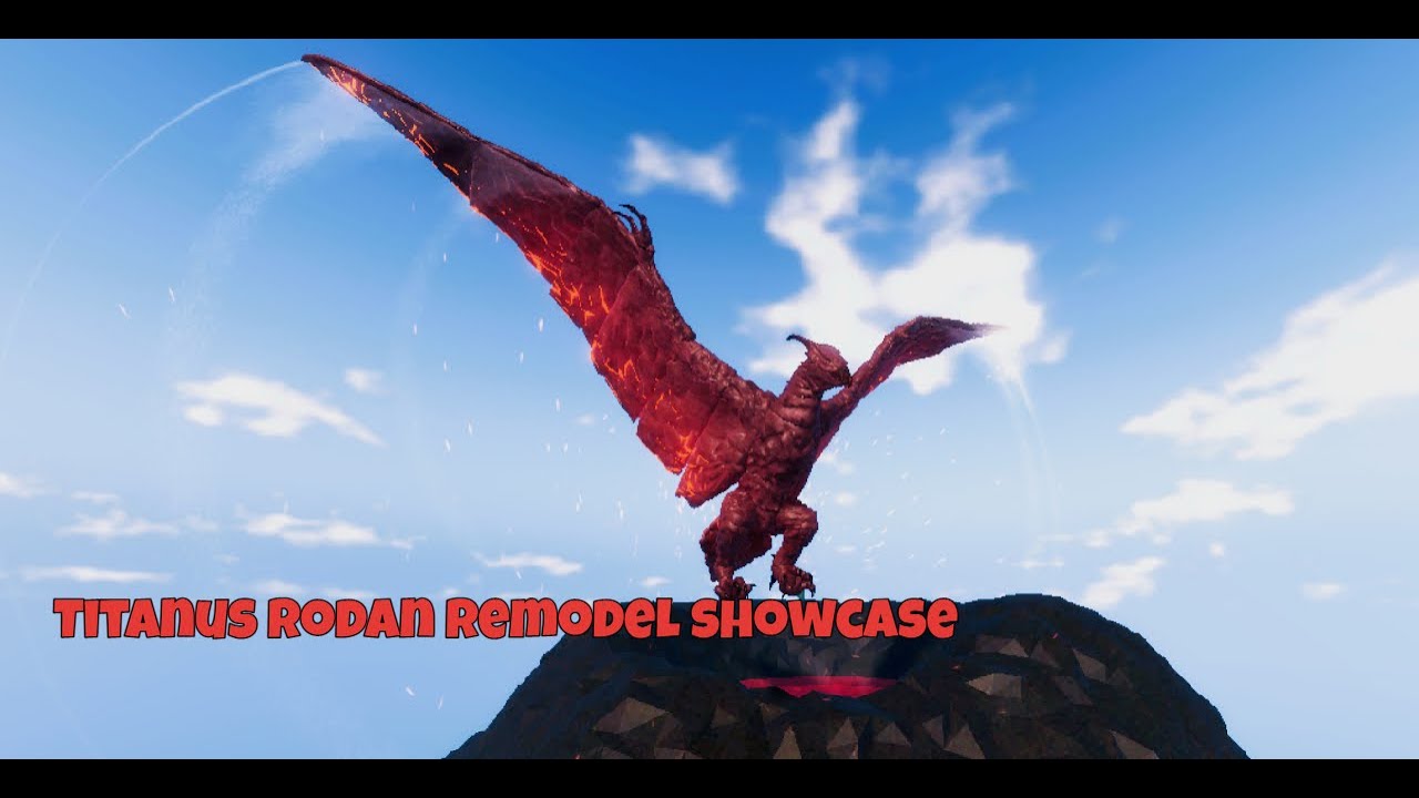 TITANUS RODAN REMODEL SHOWCASE!-Kaiju Universe - YouTube