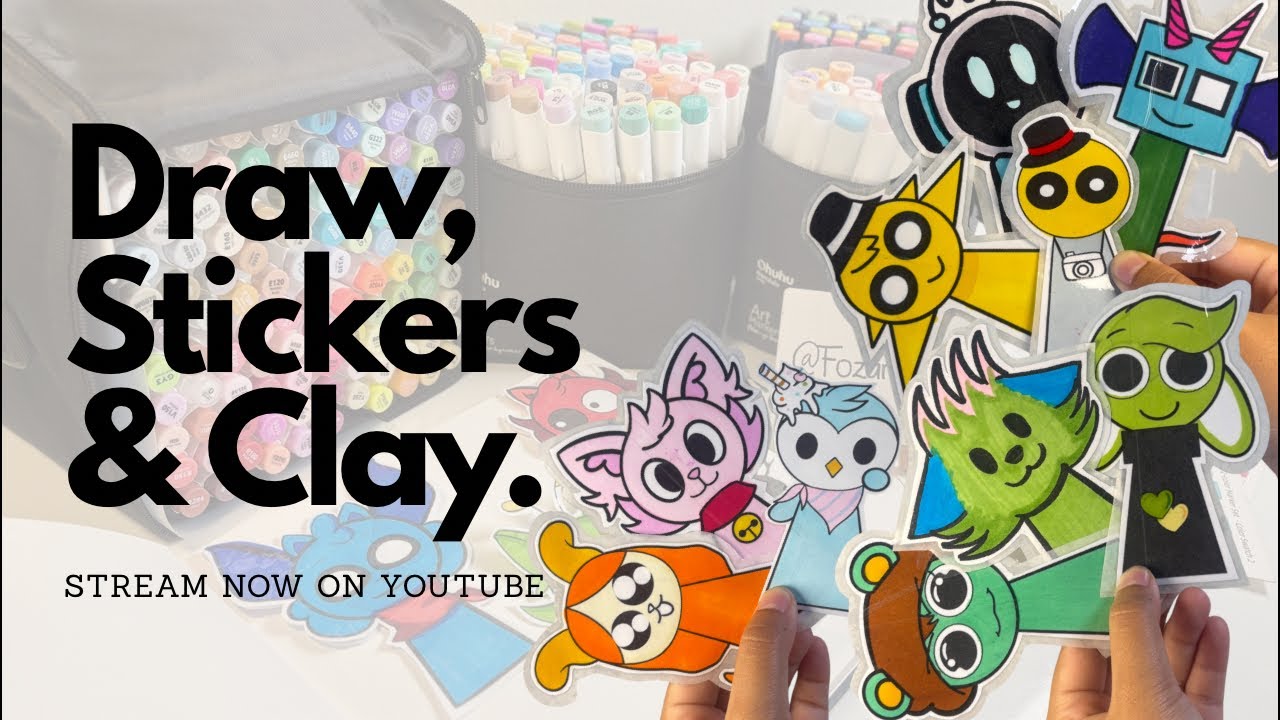 Lets draw your Stickers Here! - YouTube