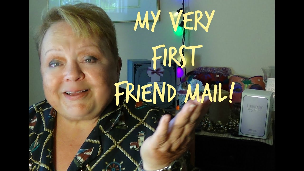 FRIEND MAIL: My first friend mail ever!! - YouTube