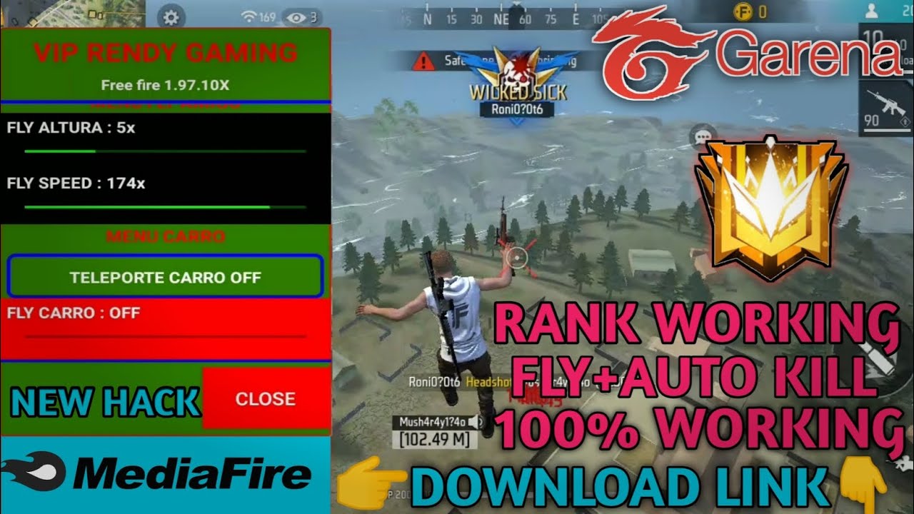 Free Fire Hack🔥ff Hack Mod Menu Download 🤩 Hack Free Fire OB38 | Ffh4x ...