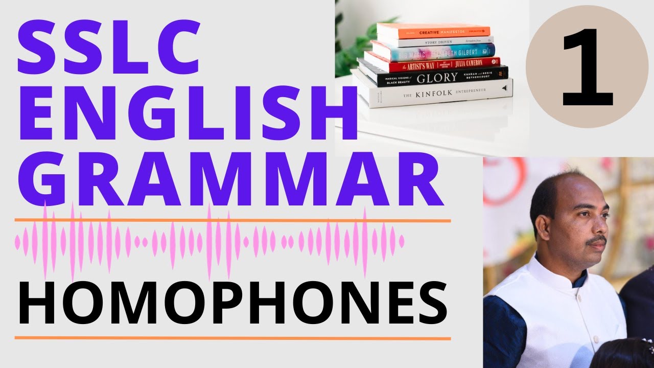 SSLC English Grammar | Homophones | Video 1 | Very Easy | - YouTube