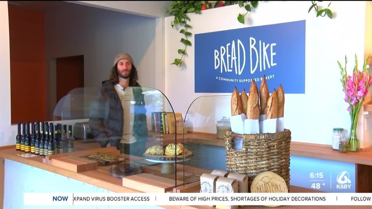 Bread Bike opens store front in San Luis Obispo - YouTube