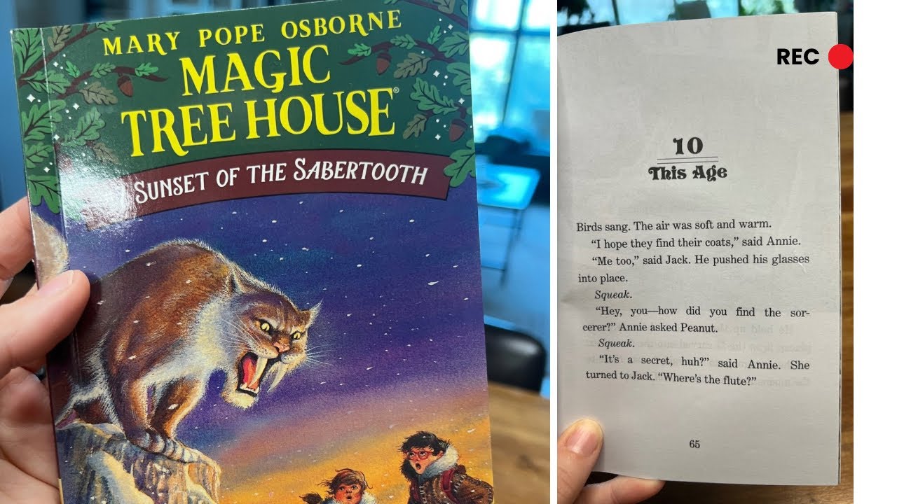 “Chapter 10 This Age” of Magic Tree House #7 Sunset of the Sabertooth ...