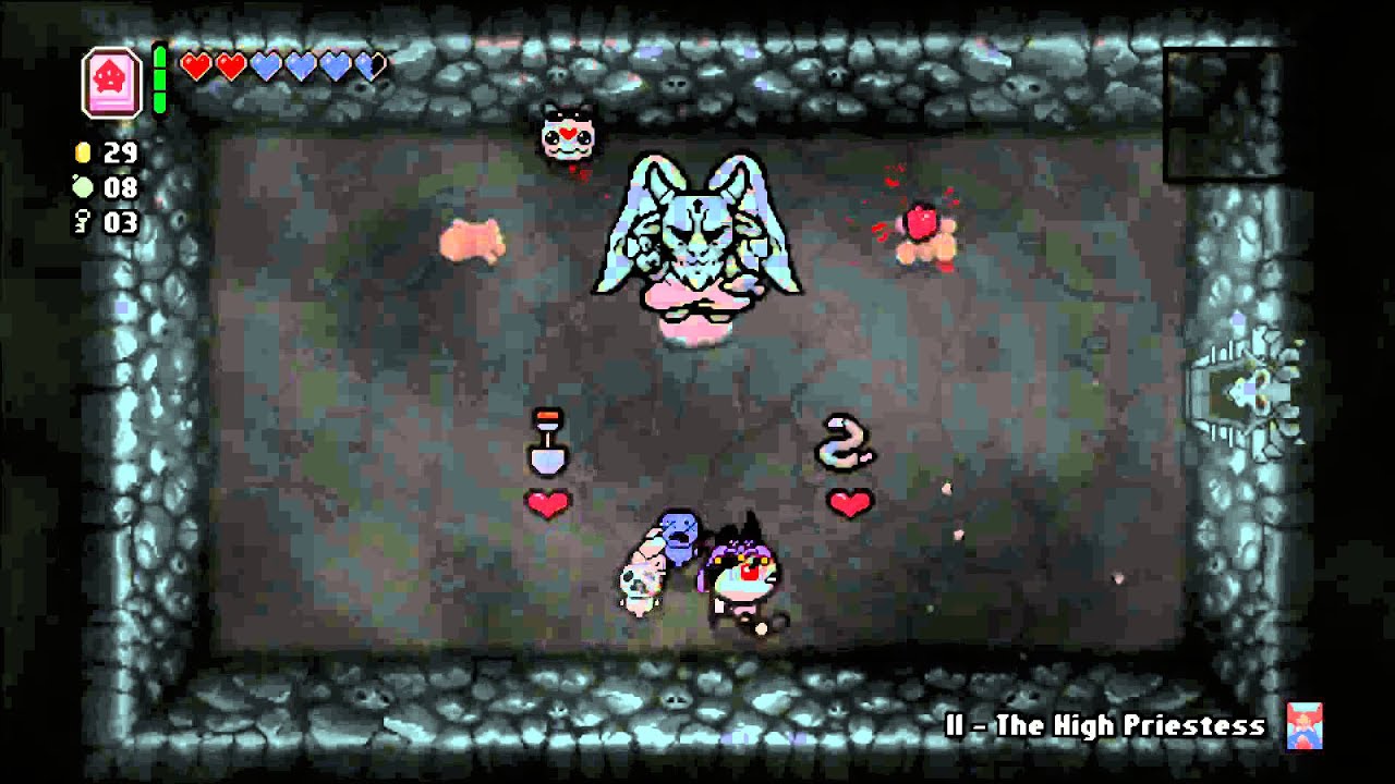 The Binding of Isaac: Rebirth -Episode02- Brimstone power - YouTube