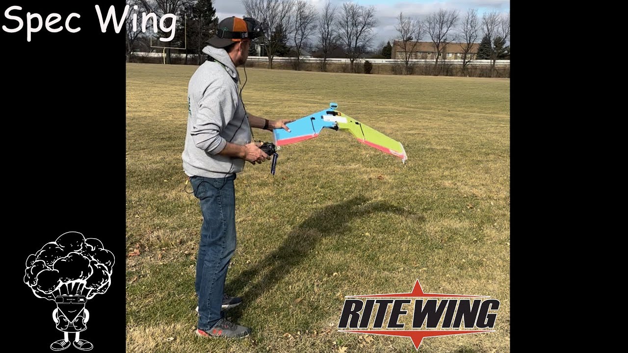 Feeling The Flow - Rite Wing Spec wing V3 #fpvwing #fpv - YouTube