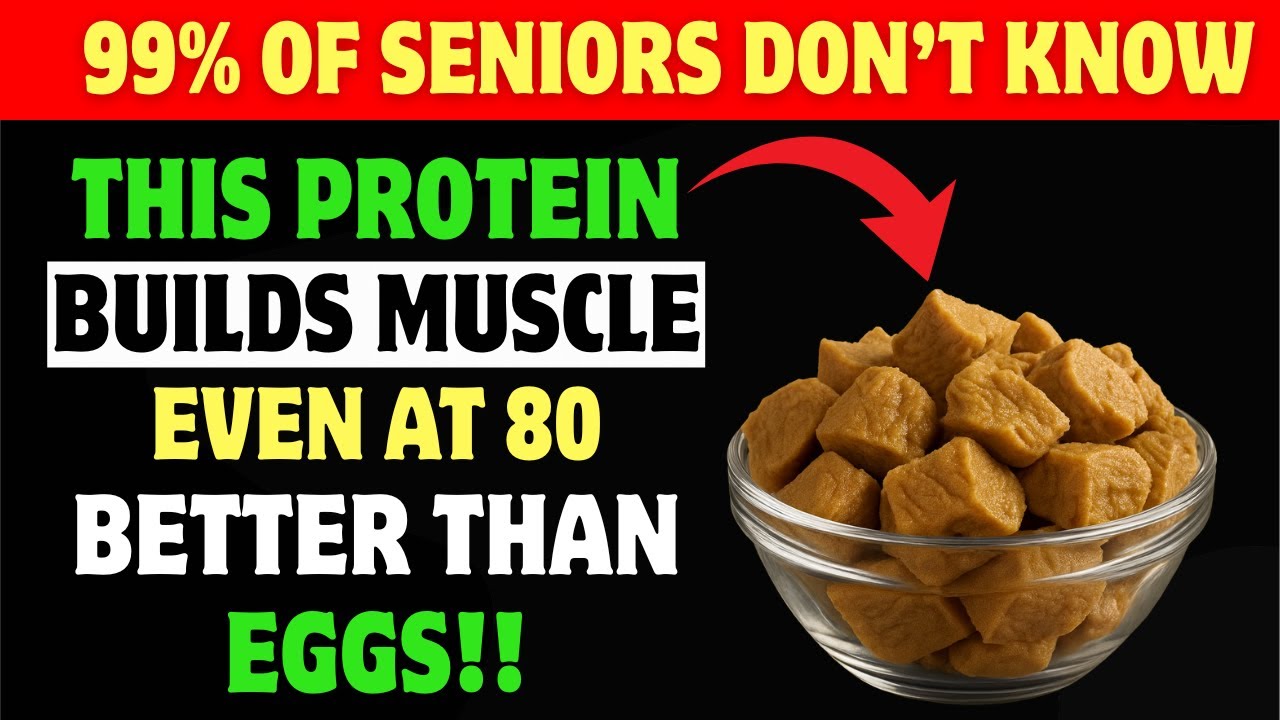 Build muscle after 70: THIS PROTEIN works better than eggs! | Senior ...