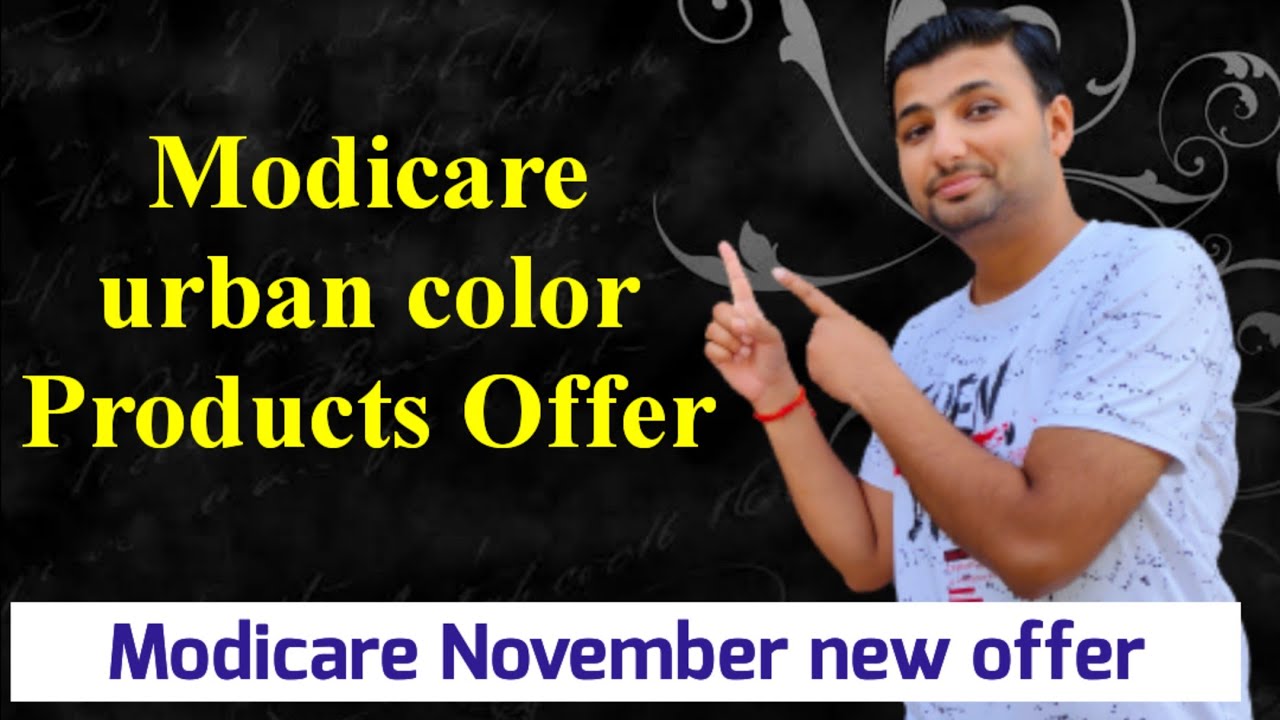 Modicare urban color product offer | modicare new offer | modicare ...