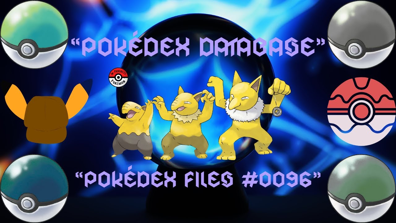 Drowzee EXPLAINED | Complete Pokédex Database & Evolution Guide - YouTube