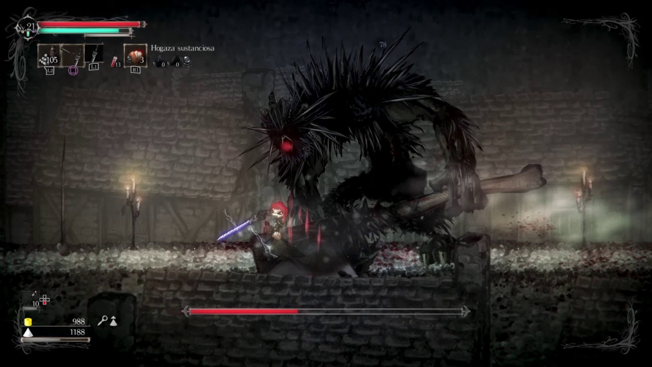 Salt and Sanctuary - Hunter (Sword Whip & Pistol) - Boss#04 - YouTube