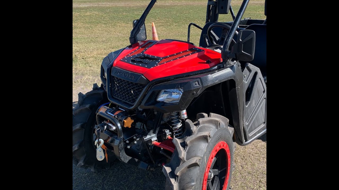 ROR HONDA PIONEER 500 RADIATOR RELOCATE KIT INSTALL - YouTube