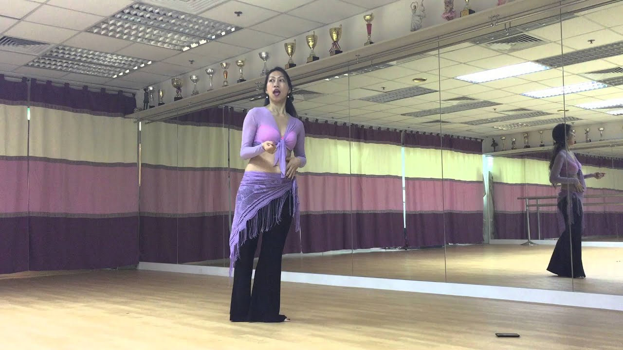 Bellydance Class Demon Part 1 (Warm Up) - YouTube