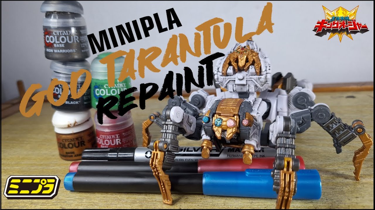 [Minipla] Tarantula Knight Part 1 - God Tarantula Detailed with Citadel ...