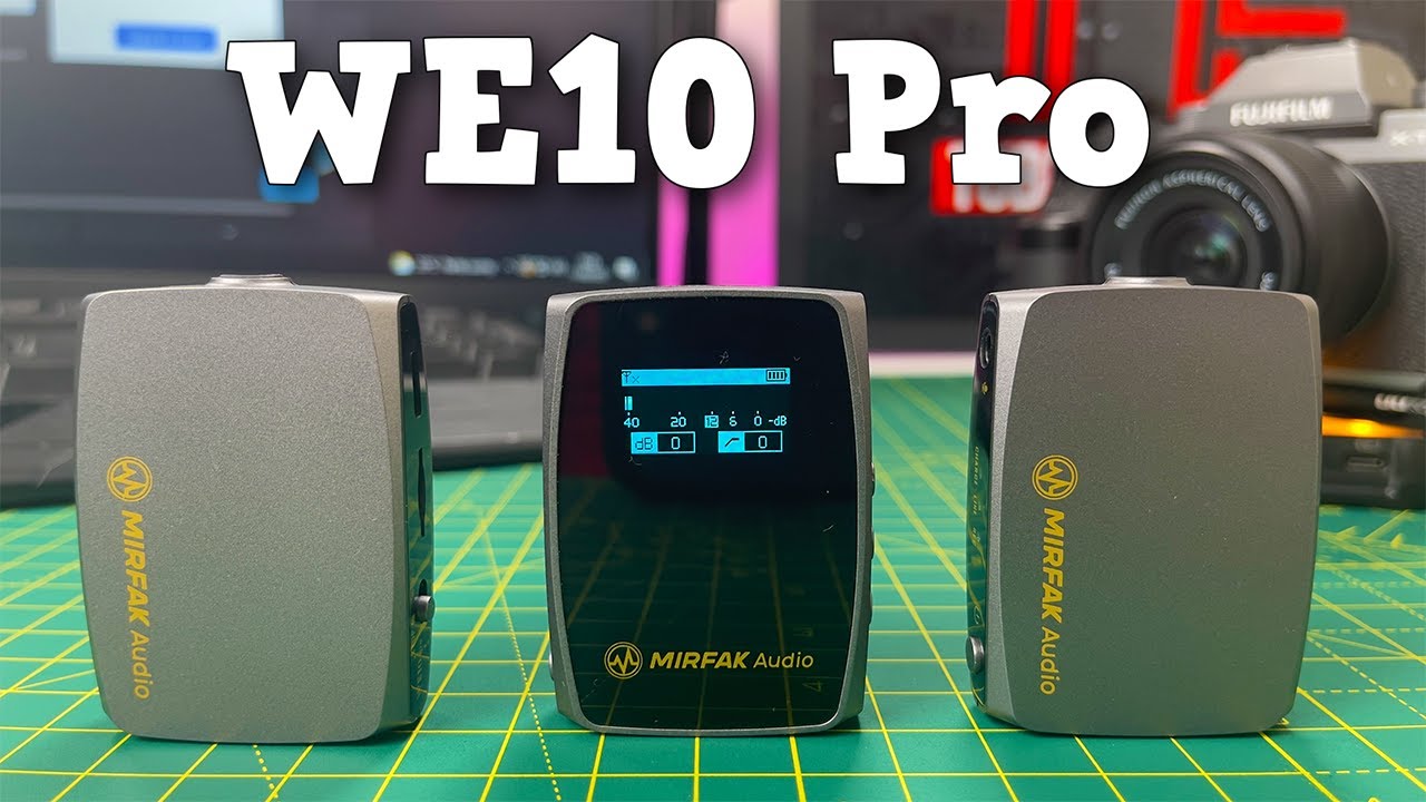 Mirfak Audio WE10 Pro Wireless Mic Great Sound But With A Catch - YouTube