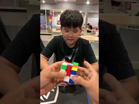 Bocilnya ngambek tak karuan🗿#rubik #cube