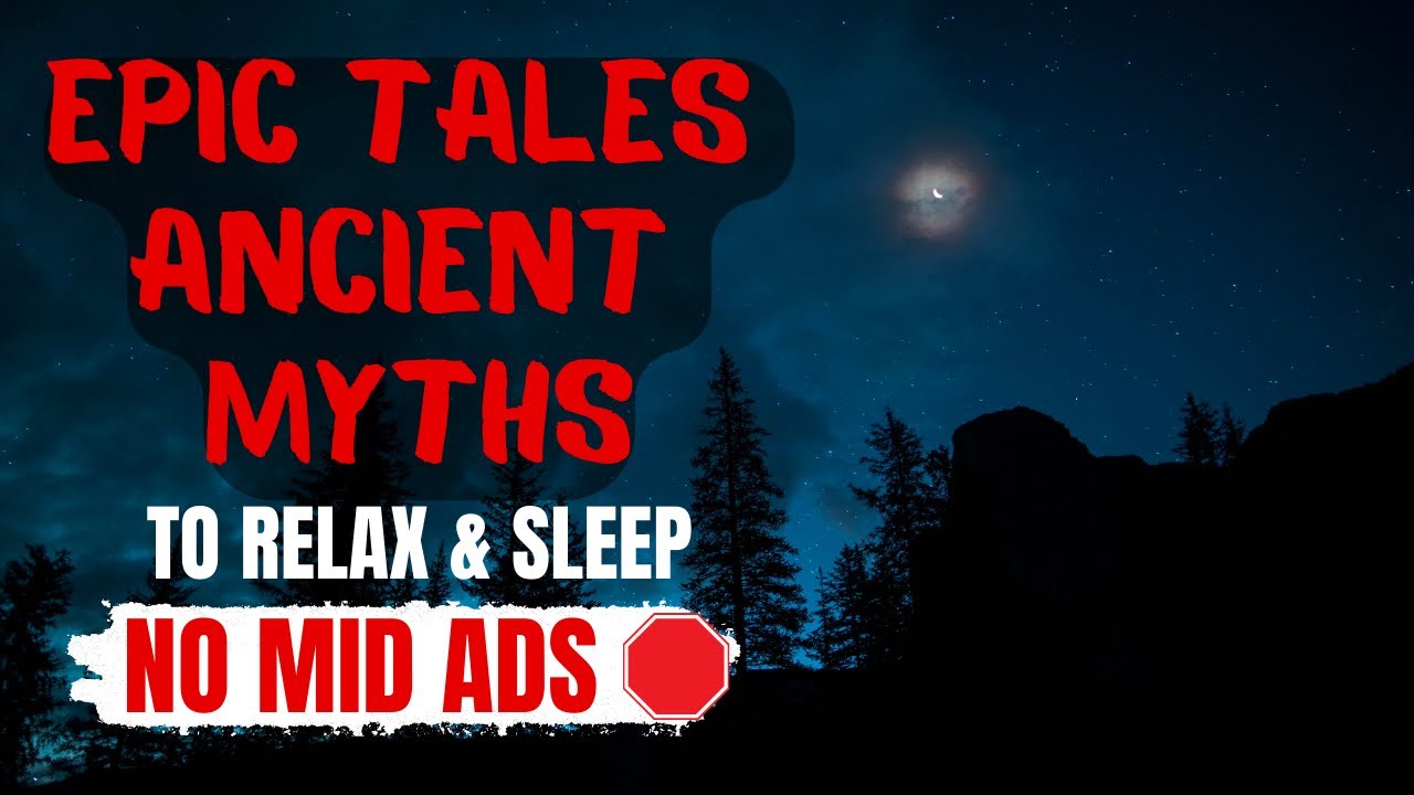Mythological Stories for Deep Sleep | Soft piano sound | Soothing Night ...