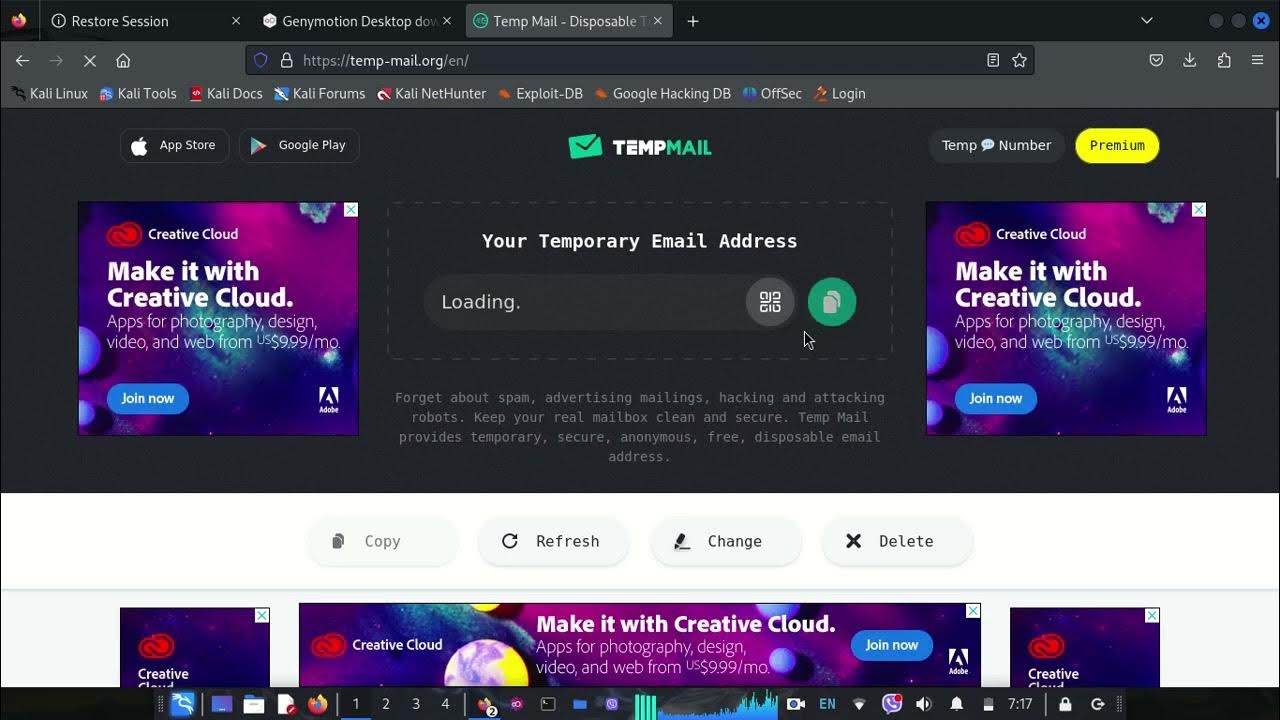 Genymotion Installation On Kali Linux Youtube