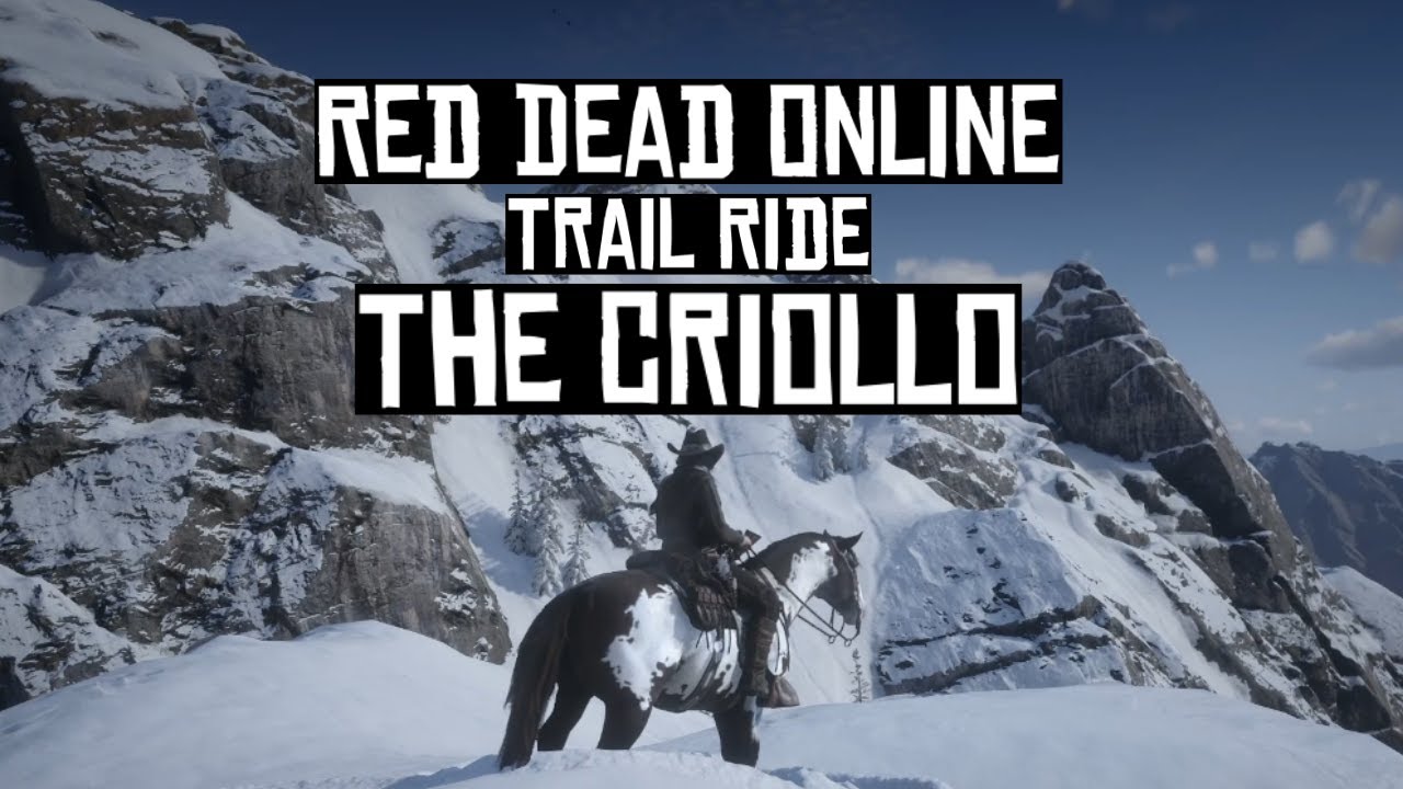 15 Minutes of Trail Riding in Red Dead Online | Collector Role Horse ...