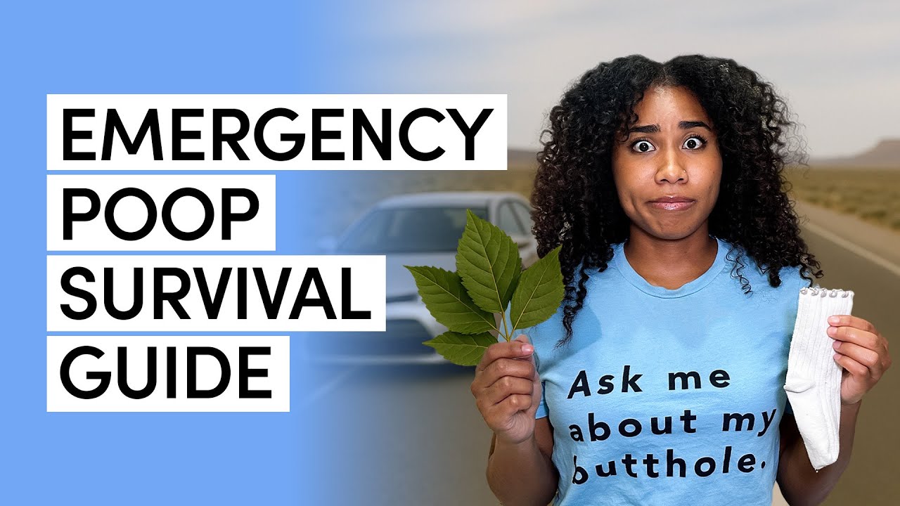 How to Poop Outside for Camping and Emergencies! - YouTube