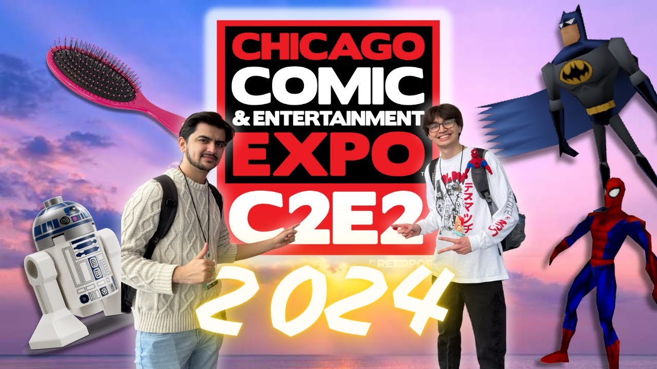 C2E2 2024 Vlog | Crazy Chicago Comic Convention - YouTube