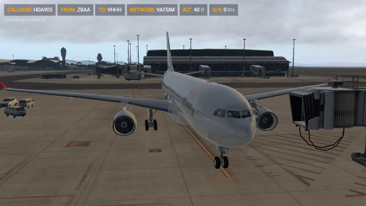 [X-Plane 11 LIVE] Beijing to Hong Kong ZBAA-VHHH VATSIM - YouTube