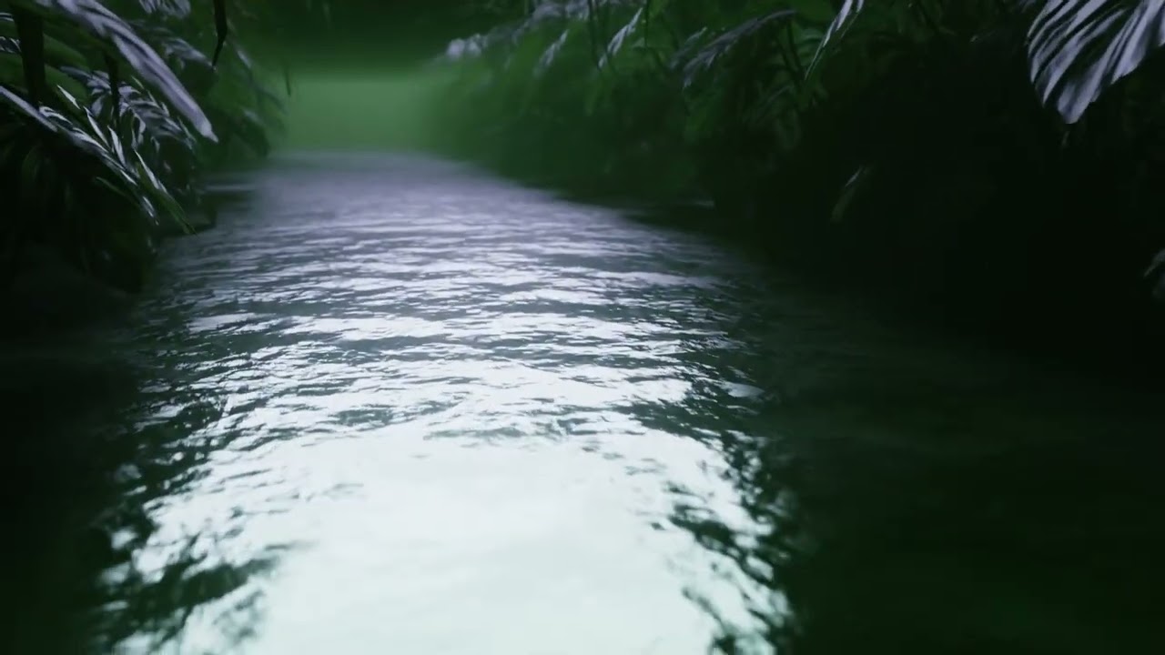 Tropical loop for meditation, relaxation, and higher positive energies ...