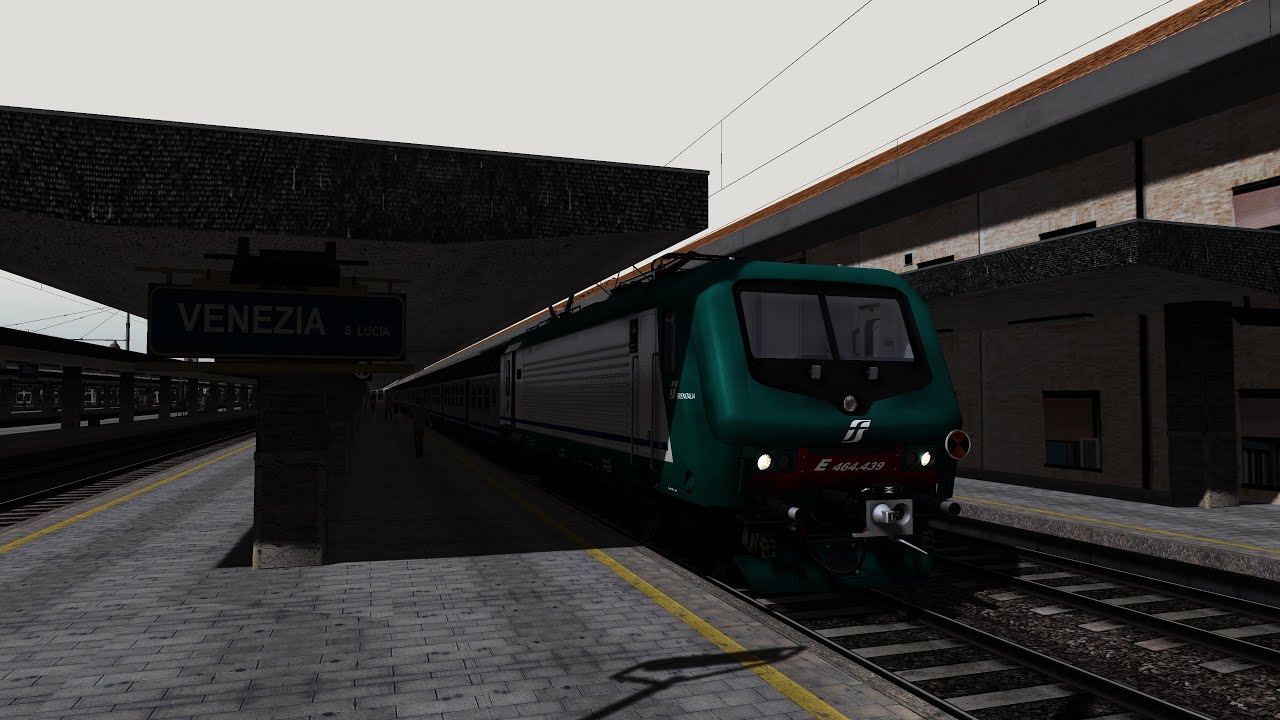 Startup E464 FS Train Simulator 20xx - YouTube