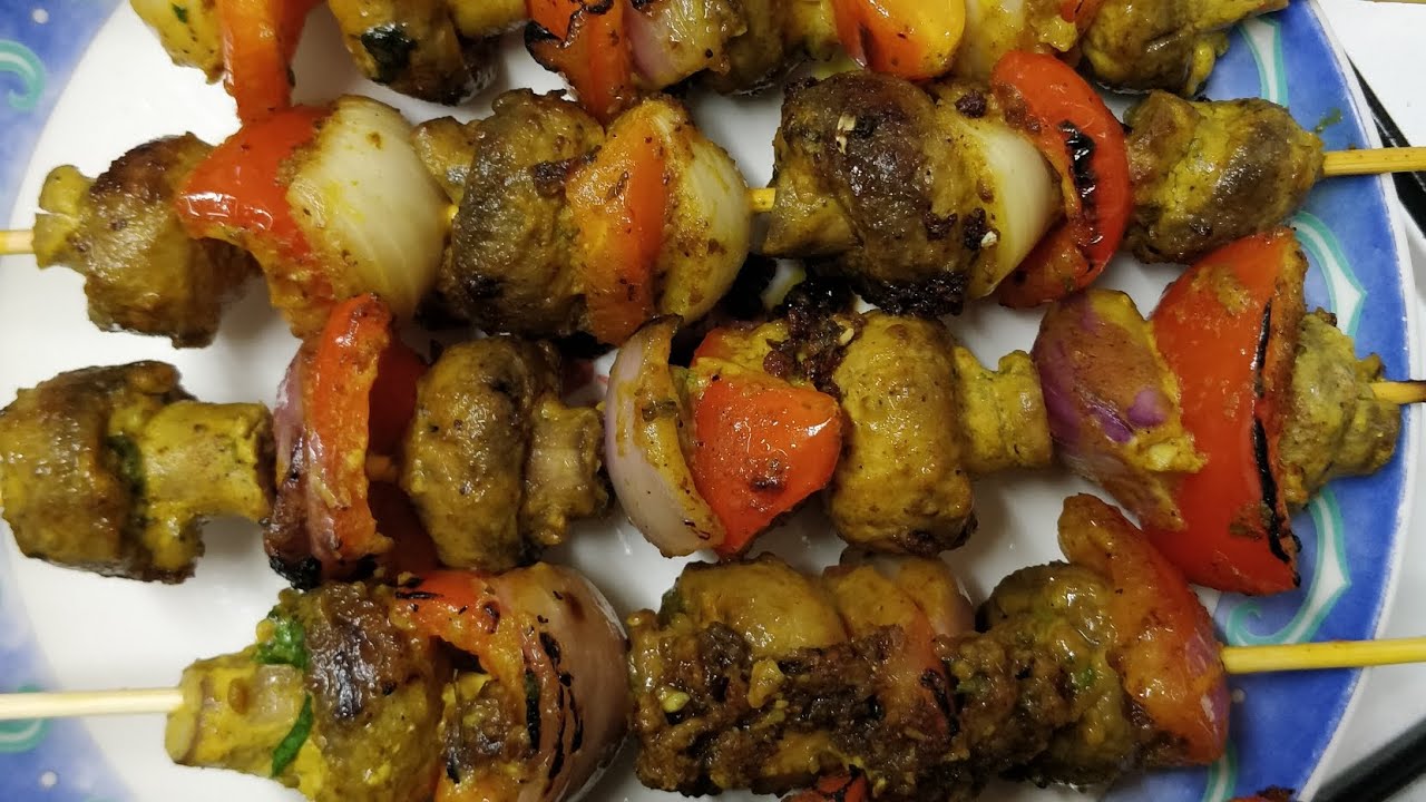 Quick & Easy Veg Starter: Delicious Tava Mushroom Tikka l तवे पर बने ...