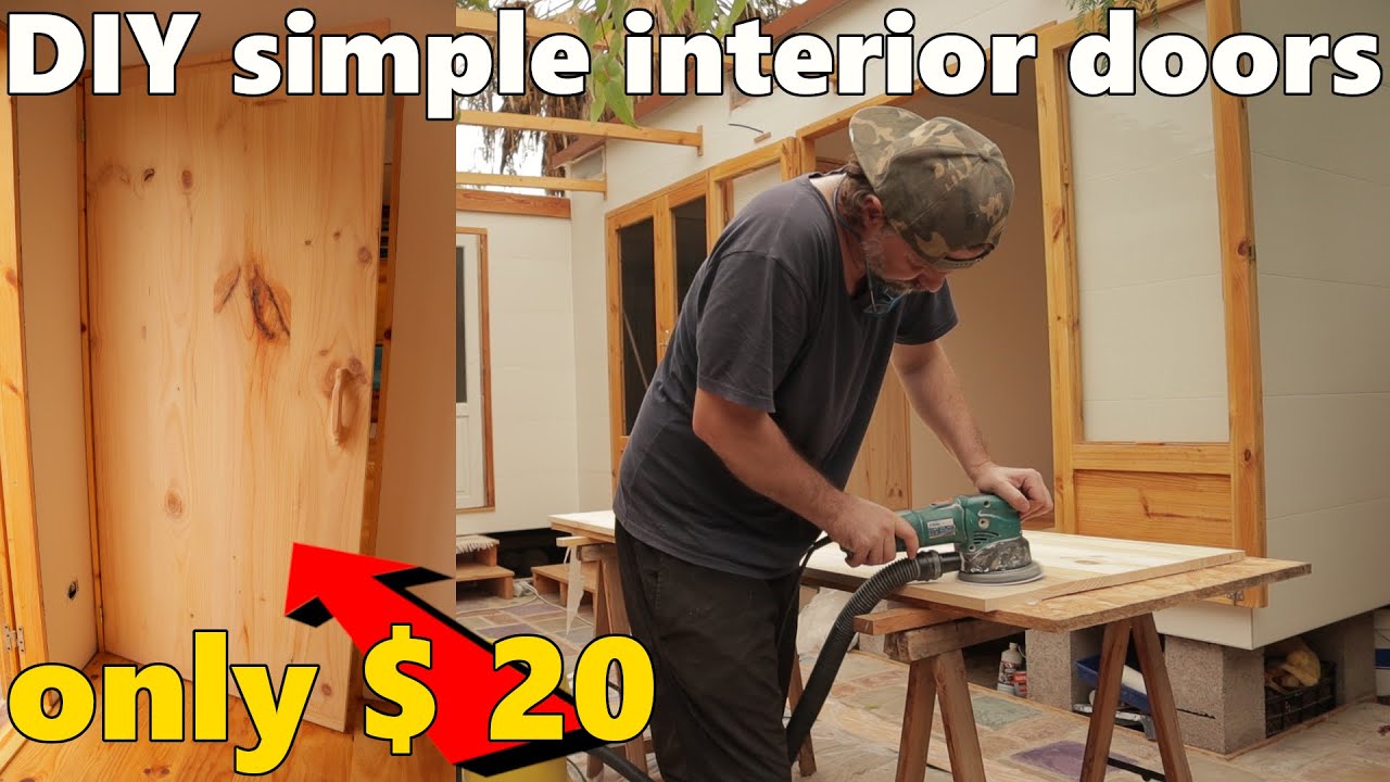 Make a Quick Simple Beautiful Interior Door (S1 Ep40) - YouTube