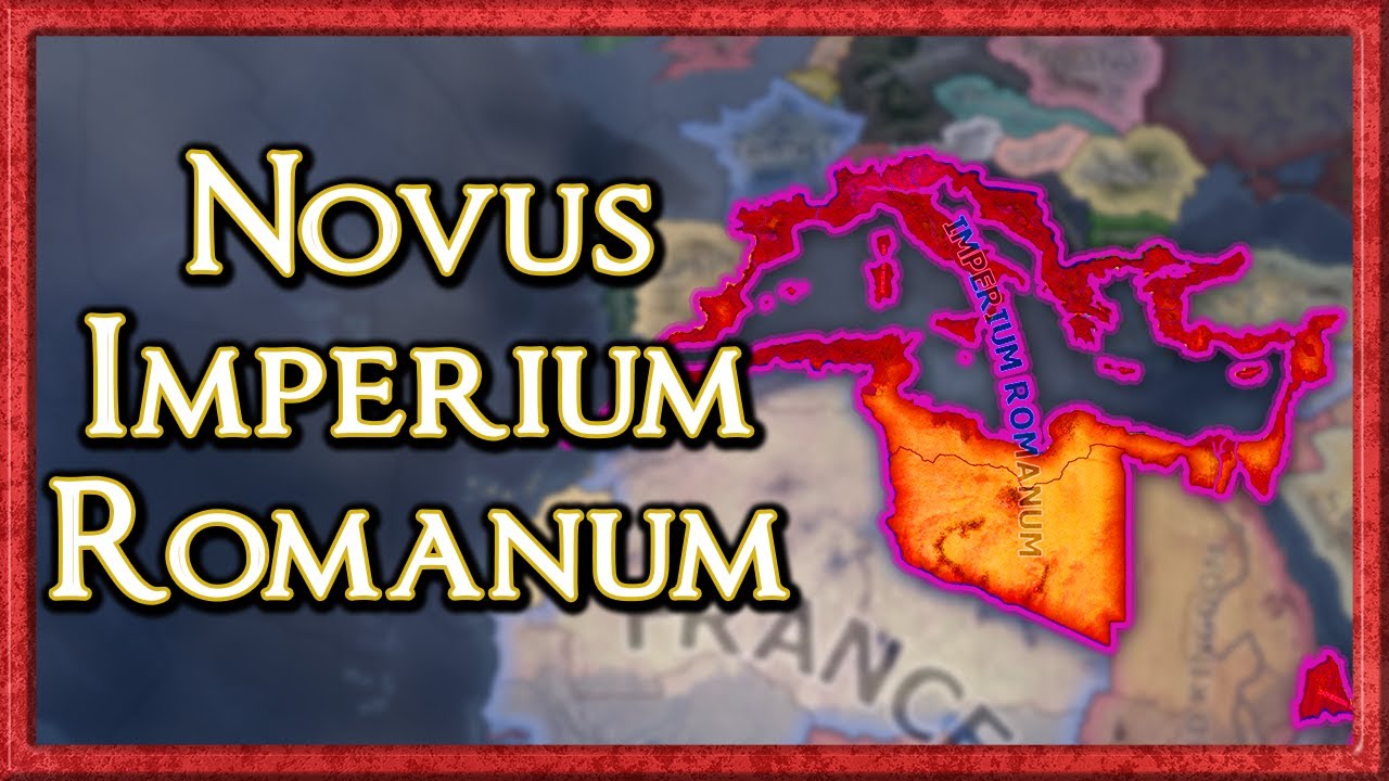 HOI4 - The rebirth of the Roman Empire - Novus Imperium Romanum - AI only - YouTube