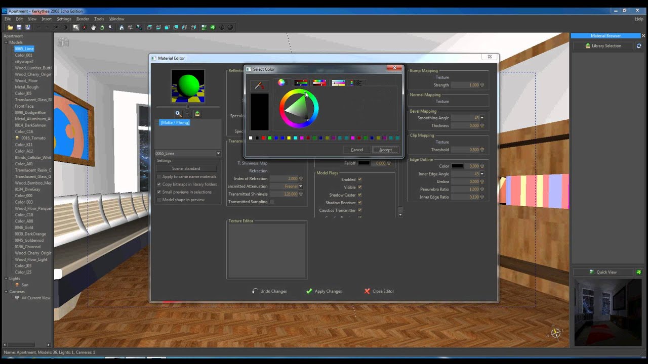 SU + Kerkythea render tutorial part 2.wmv - YouTube