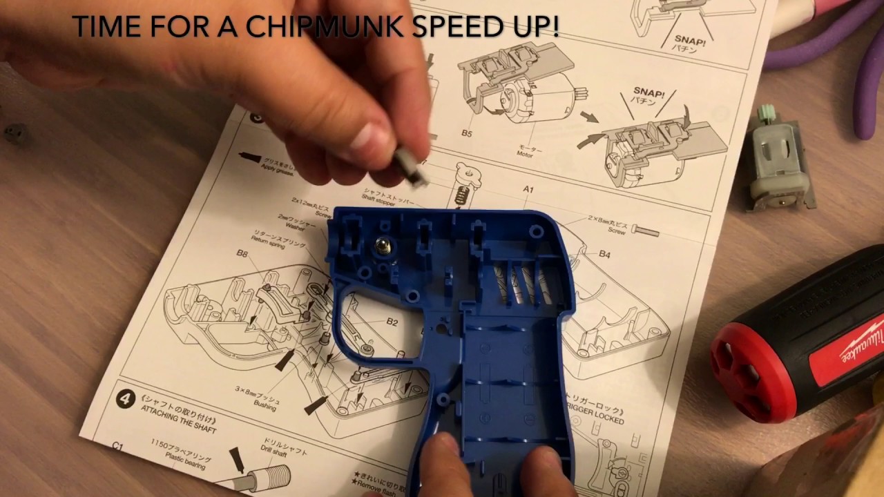 TAMIYA HANDY CRAFT DRILL BUILD AND REVIEW - YouTube