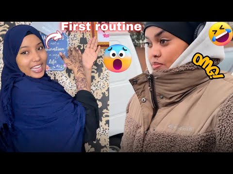 QALBI OO MARKII UGU HORESAY ROUTINE KEEDA AY SOO DUUBTO QOSOLKA ADUUNKA😭